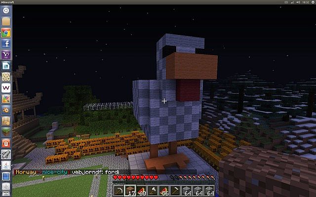 Chicken Minecraft Map
