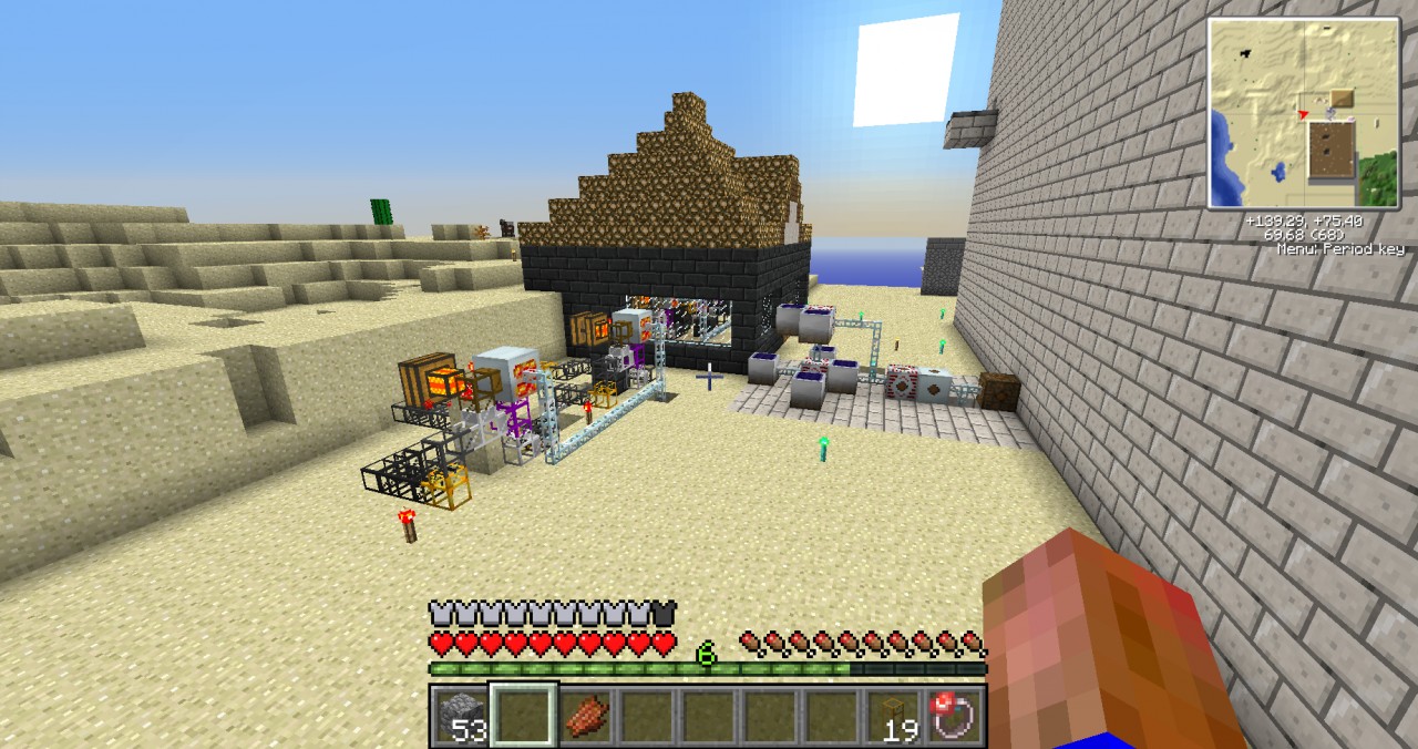 Tekkit Factory Minecraft Map