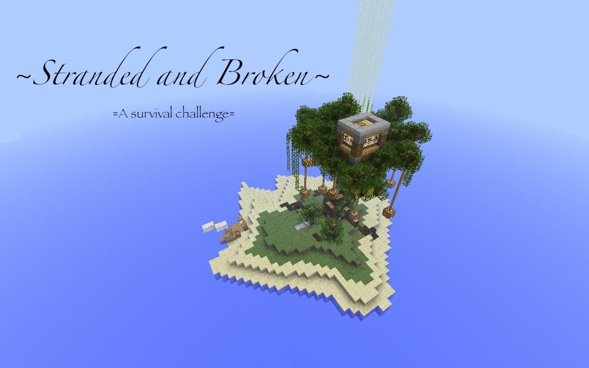 Stranded and Broken- A survival-island meets sky block challenge ...