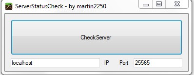 [Program] ServerStatusCheck Minecraft Mod