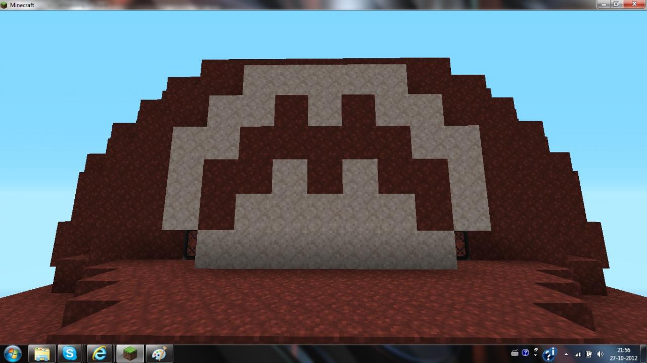 Giant Mario Minecraft Map