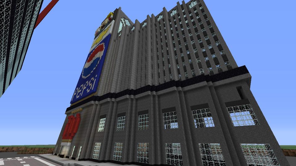 My Manhatten / Times Square Project Minecraft Map