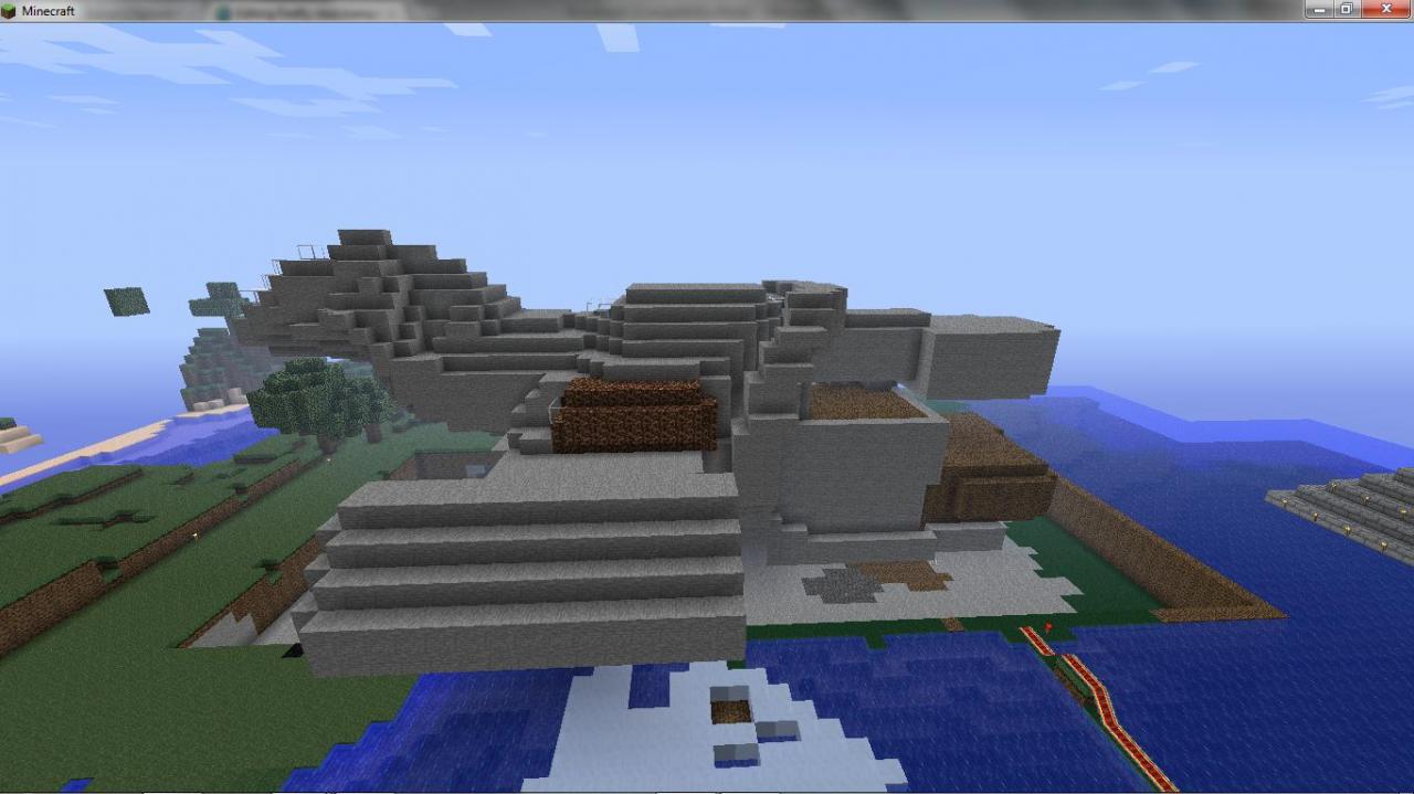 Firefly class transport ship- Serenity Minecraft Map