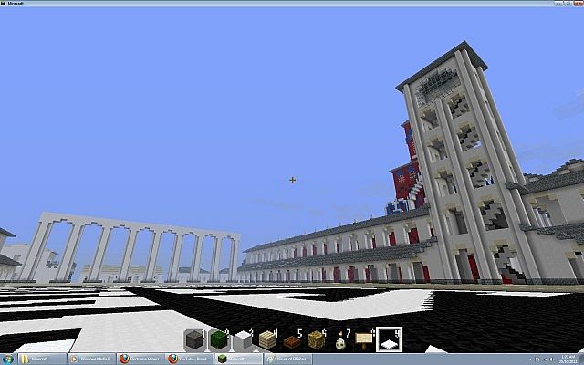 Pixel Art and Plazas Minecraft Map