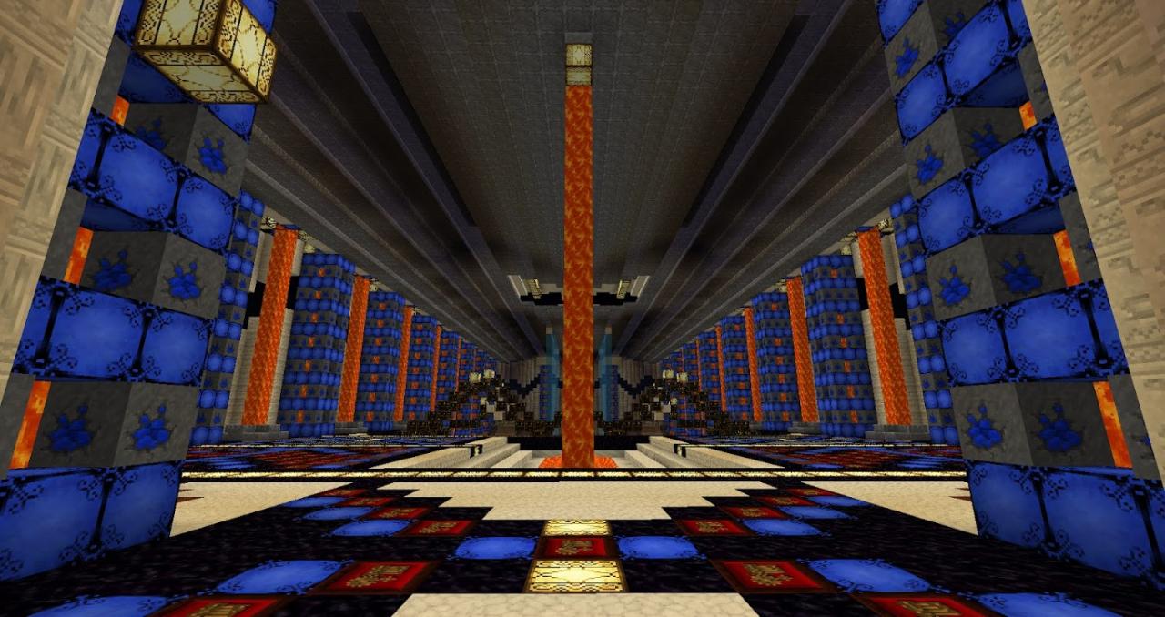 Temple of Lava Minecraft Map