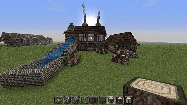 Medieval Working Area Minecraft Map