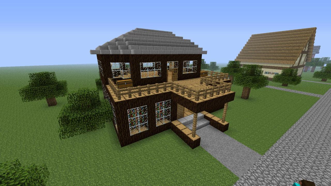 Wooden Village House Minecraft Map