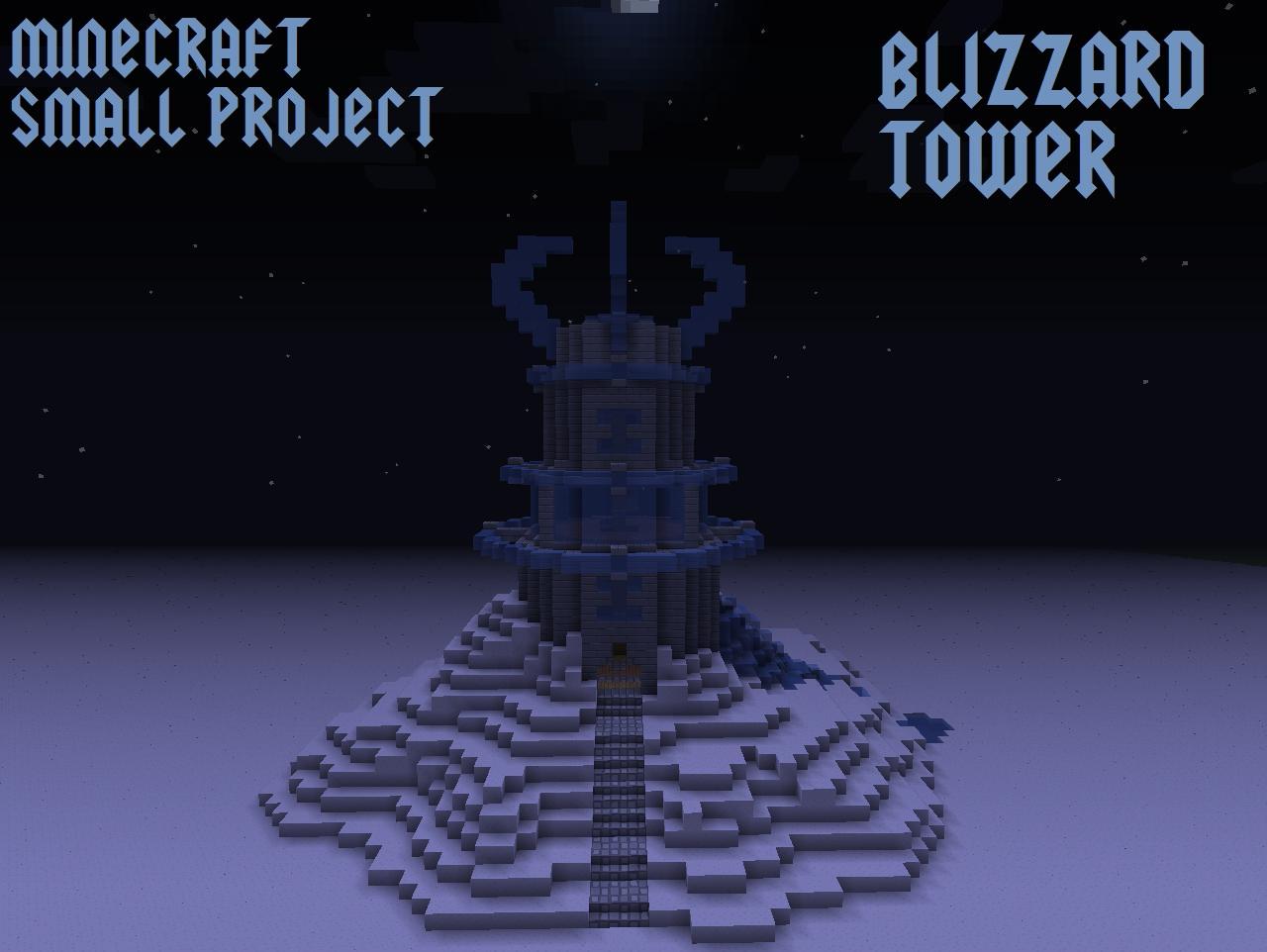 Small Project: Blizzard Tower+download Minecraft Map