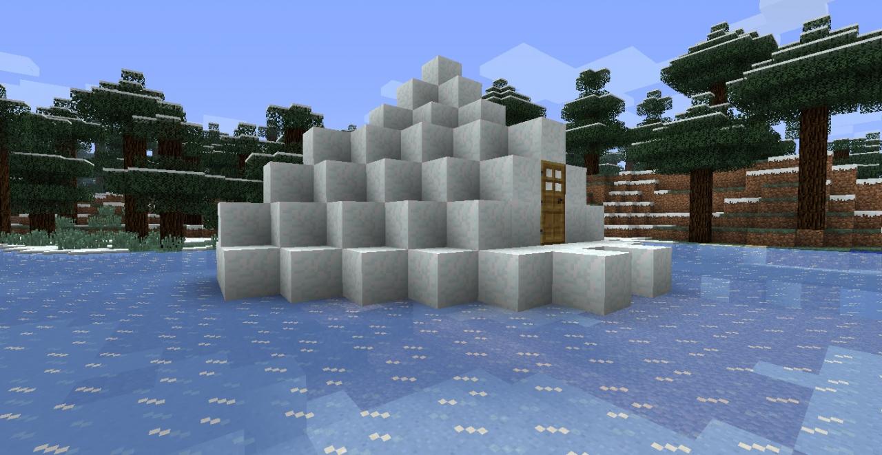 Igloo For the Winter Lover Minecraft Map