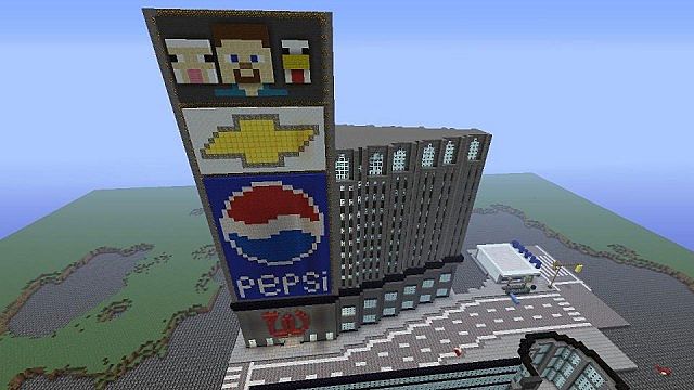 My Manhatten / Times Square Project Minecraft Map