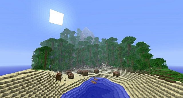 Crab-claw Island Minecraft Map