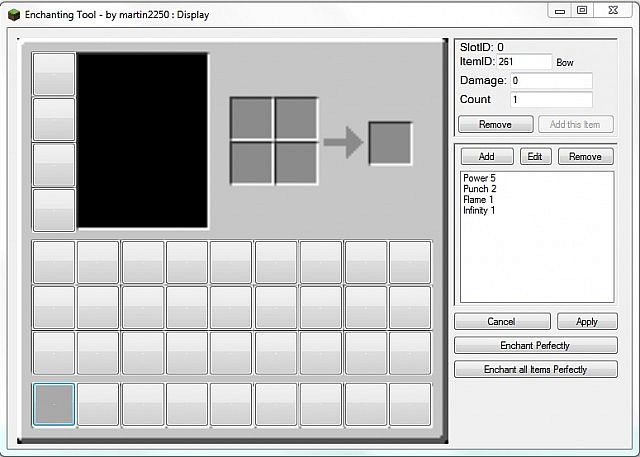 [Program] Enchanting Tool Minecraft Mod