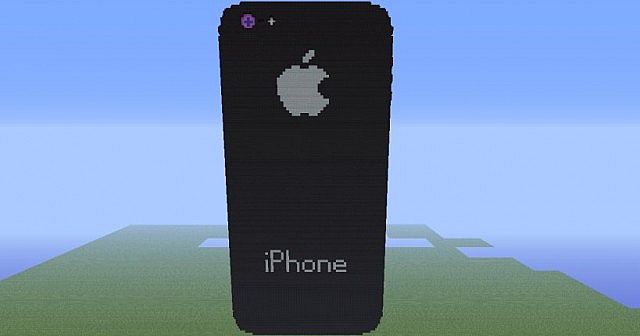 iPhone 5 Minecraft Map