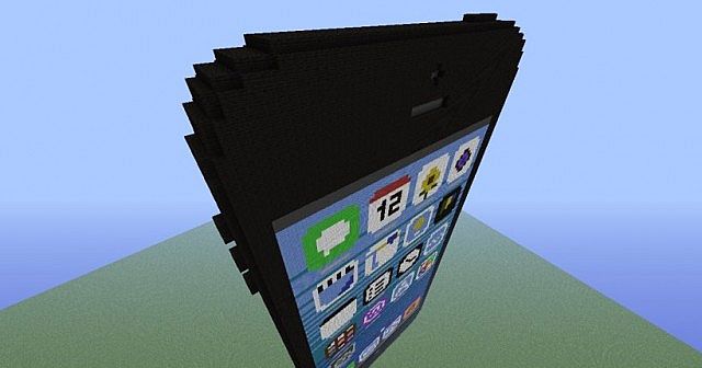 iPhone 5 Minecraft Map