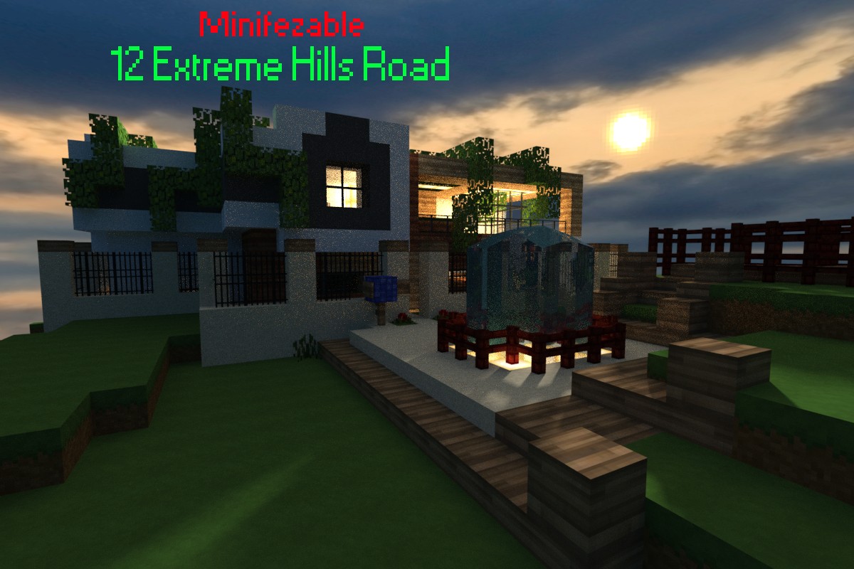 [Modern!] 12 Extreme Hills Road Minecraft Map