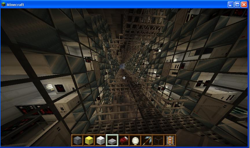 The Hive, the Hati's imperial city from book Myra-Hati Minecraft Map