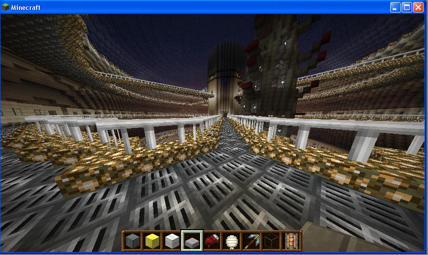 The Hive, the Hati's imperial city from book Myra-Hati Minecraft Map