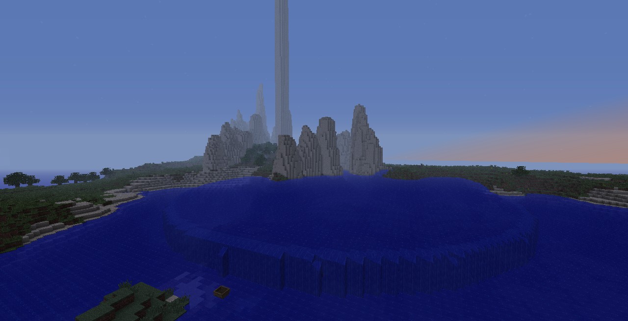 Loustin Sand Mountains Custom Terrain (dwarf's mountains) Minecraft Map