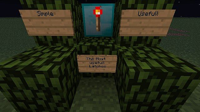 Most Usefull Latches Minecraft Map
