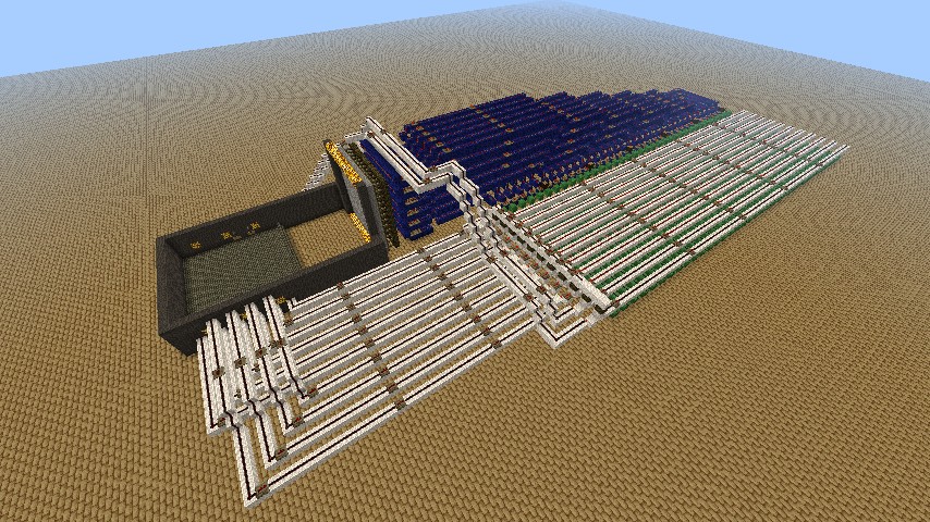 My new big redstone project Used more than 19500 redstone wire