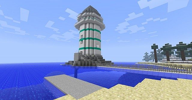 Minecraft revolving lighthouse Minecraft Map