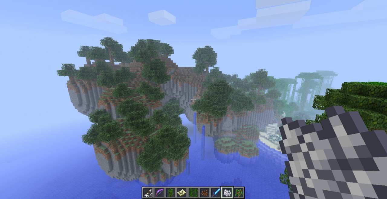 MY EPIC LAND BRIDGE!!!!!!!!!! Minecraft Map