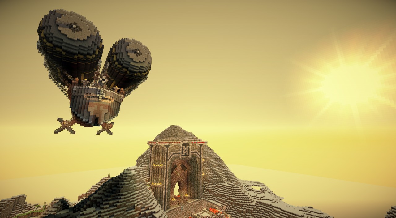 Dwarfen Airship (with download) Minecraft Map