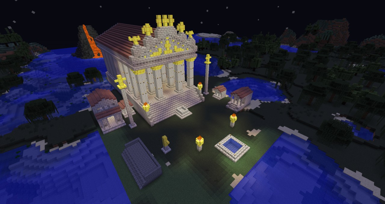 Temple to Jupiter Optimus Maximus Minecraft Map