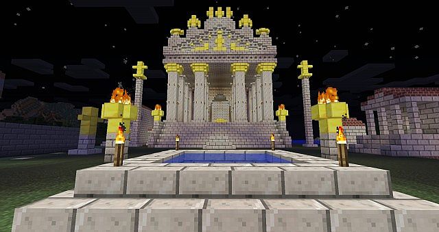 Temple to Jupiter Optimus Maximus Minecraft Map