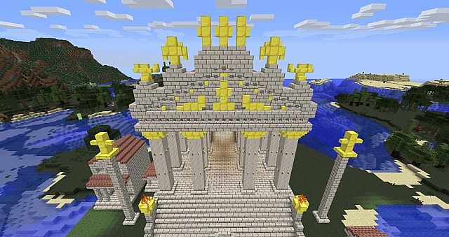 Temple to Jupiter Optimus Maximus Minecraft Map