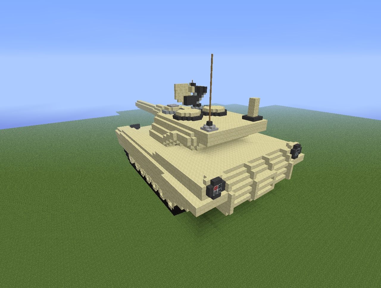 M1 Abrams Tank Minecraft Map