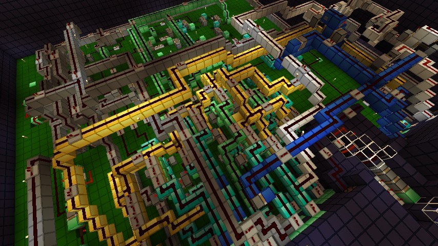 Webster Lock QWERTY layout lock & Redstone world Minecraft Map