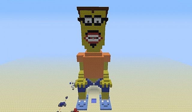 the man that pee :3 Minecraft Map