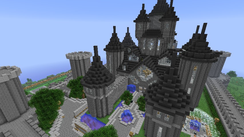 Condemed Map ™ 1.4 Castle Arena Secrets Towns Minecraft Map