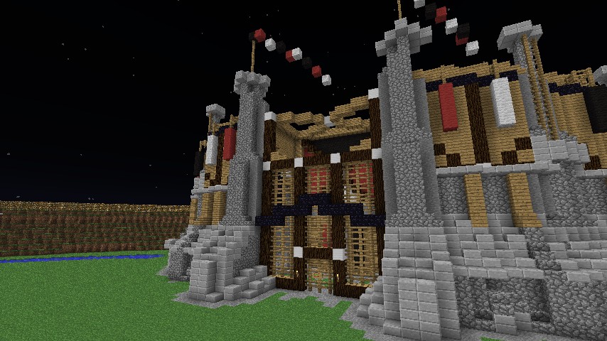 Condemed Map ™ 1.4 Castle Arena Secrets Towns Minecraft Map