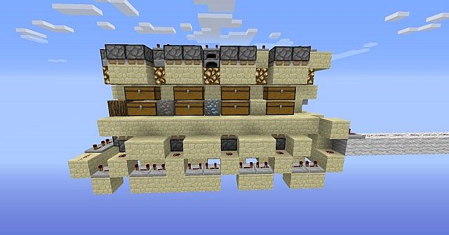 Fancy Hidden Storage System Minecraft Map