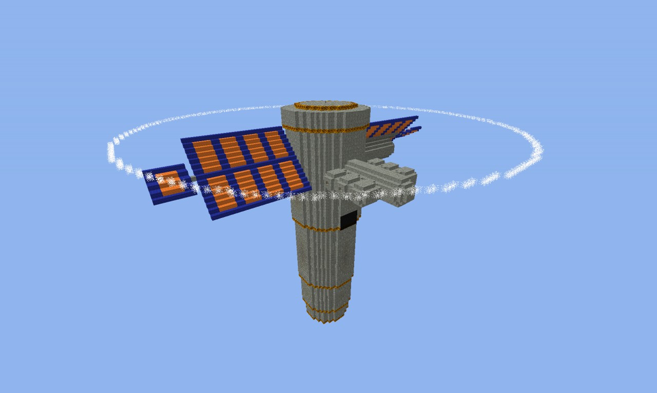 Space Station Minecraft Map