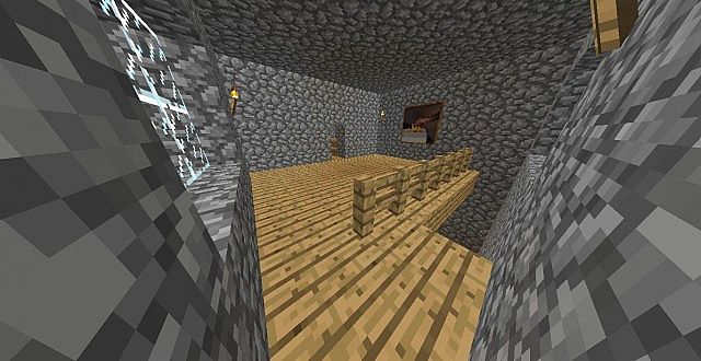 Cobblestone house Minecraft Map