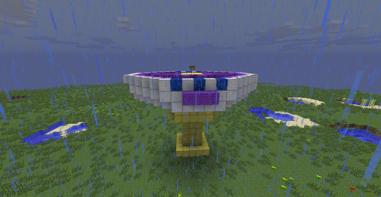 Beyblade Metal Fight World of Bey Structures/3D Art Minecraft Map