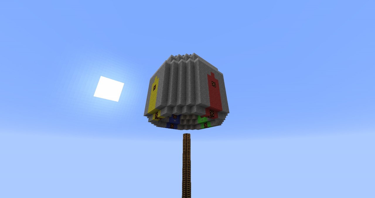 King of the Ladder Minecraft Map