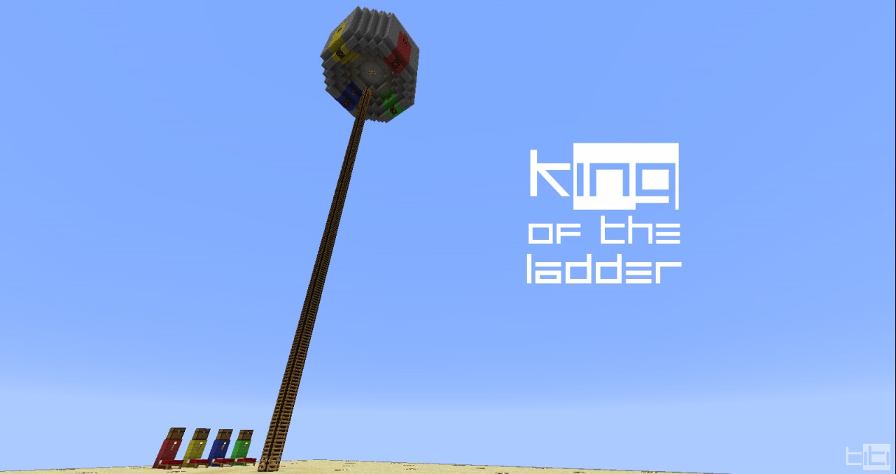 King of the Ladder Minecraft Map