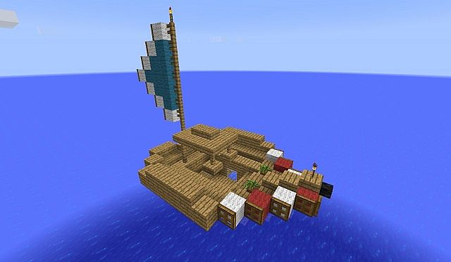 Life Boat Survival [Click To Like] Minecraft Map