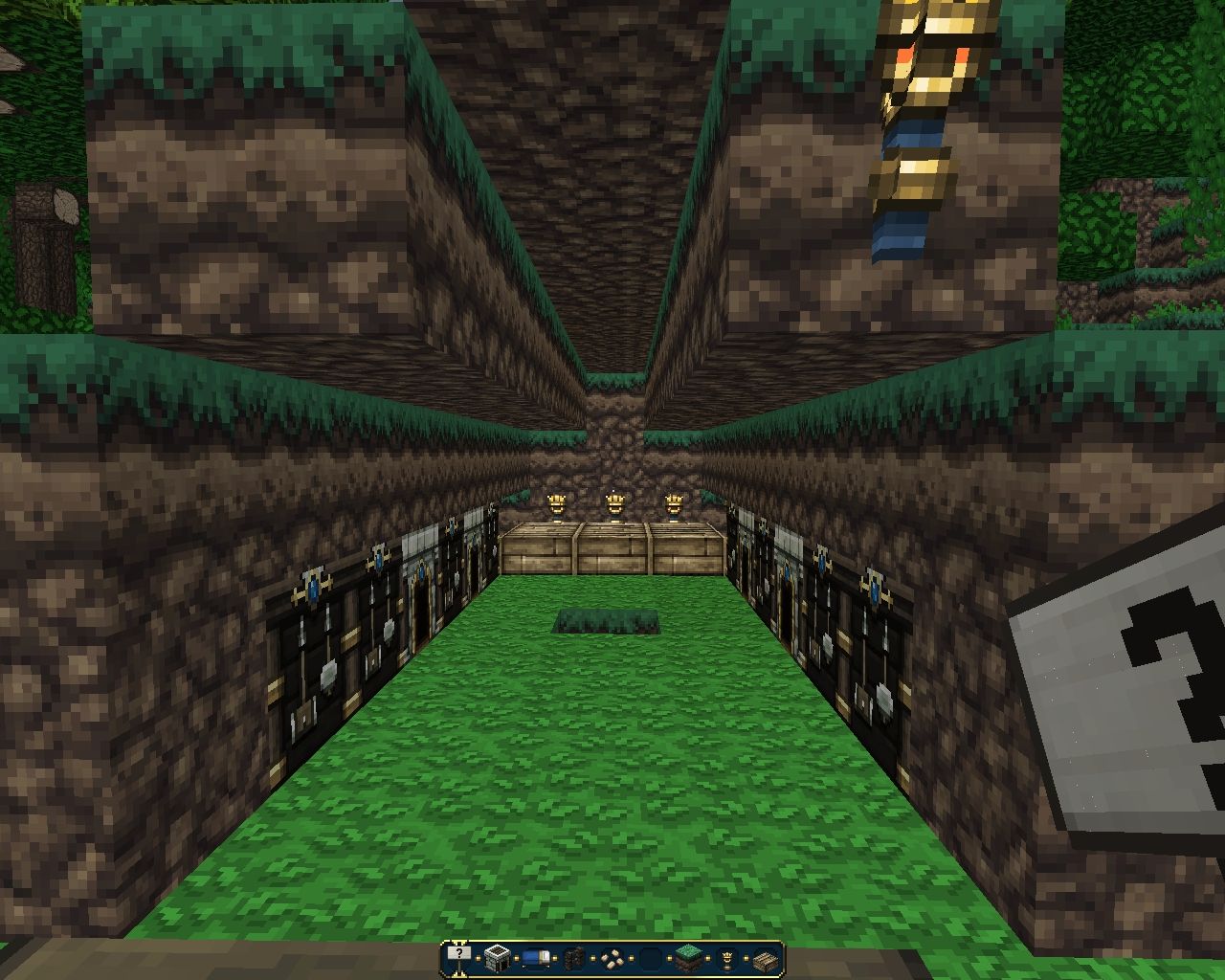 caveman hut Minecraft Map