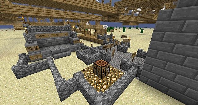 The Floating Mines Minecraft Map
