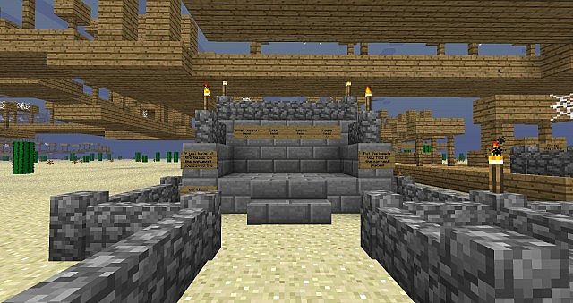 The Floating Mines Minecraft Map