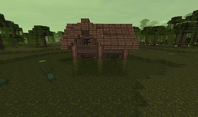 Small Swamp House Minecraft Map