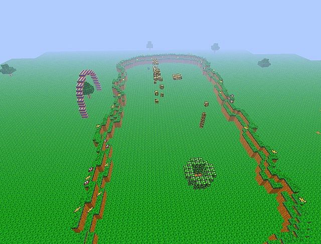 Mario Parkour adventure! (Texture in description) Minecraft Map