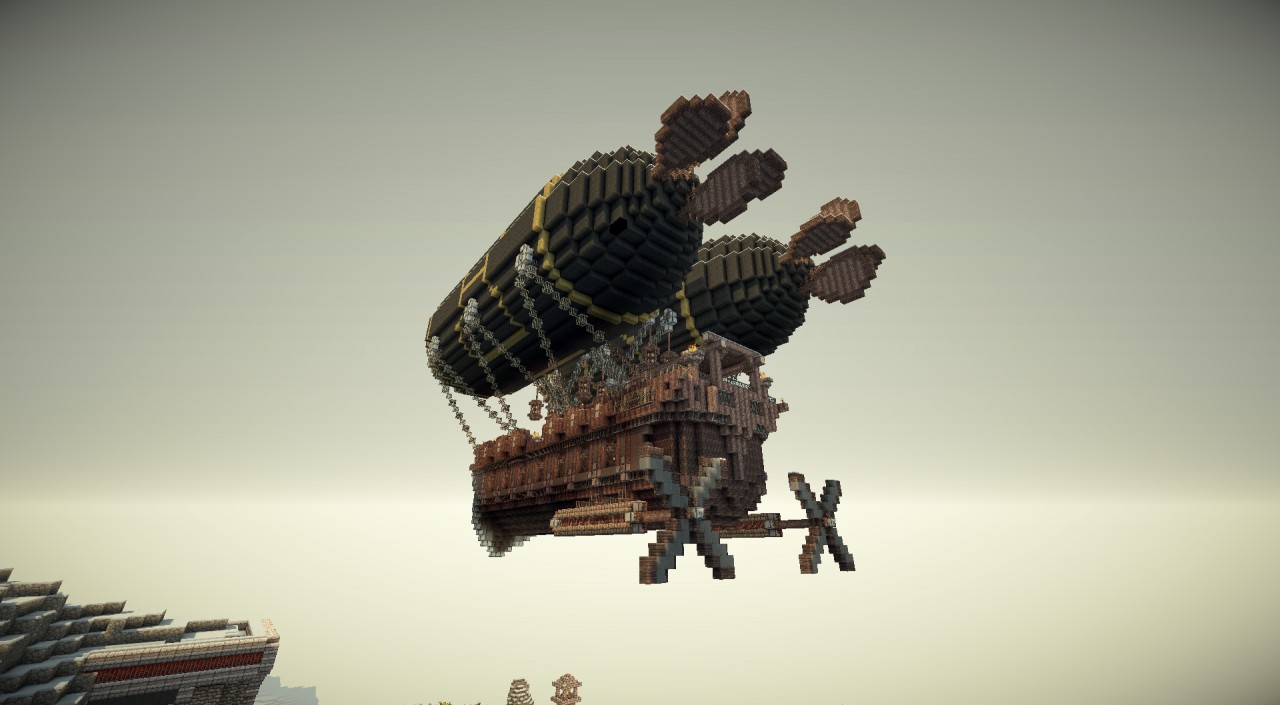 Dwarfen Airship (with download) Minecraft Map