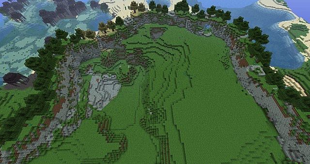 Lonely Cliff Edge Minecraft Map