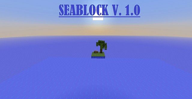 SeaBlock Minecraft Map